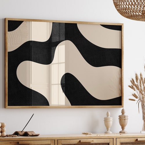 Checkered Wall Art Modern Art Print Minimalistic Poster - Etsy