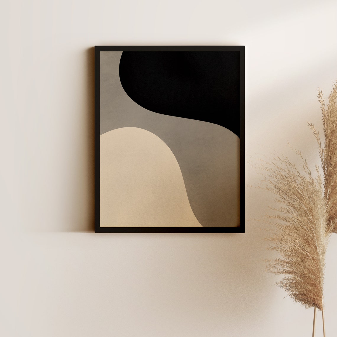 Neutral Toned Minimalistic Wall Art Prints Modern - Etsy
