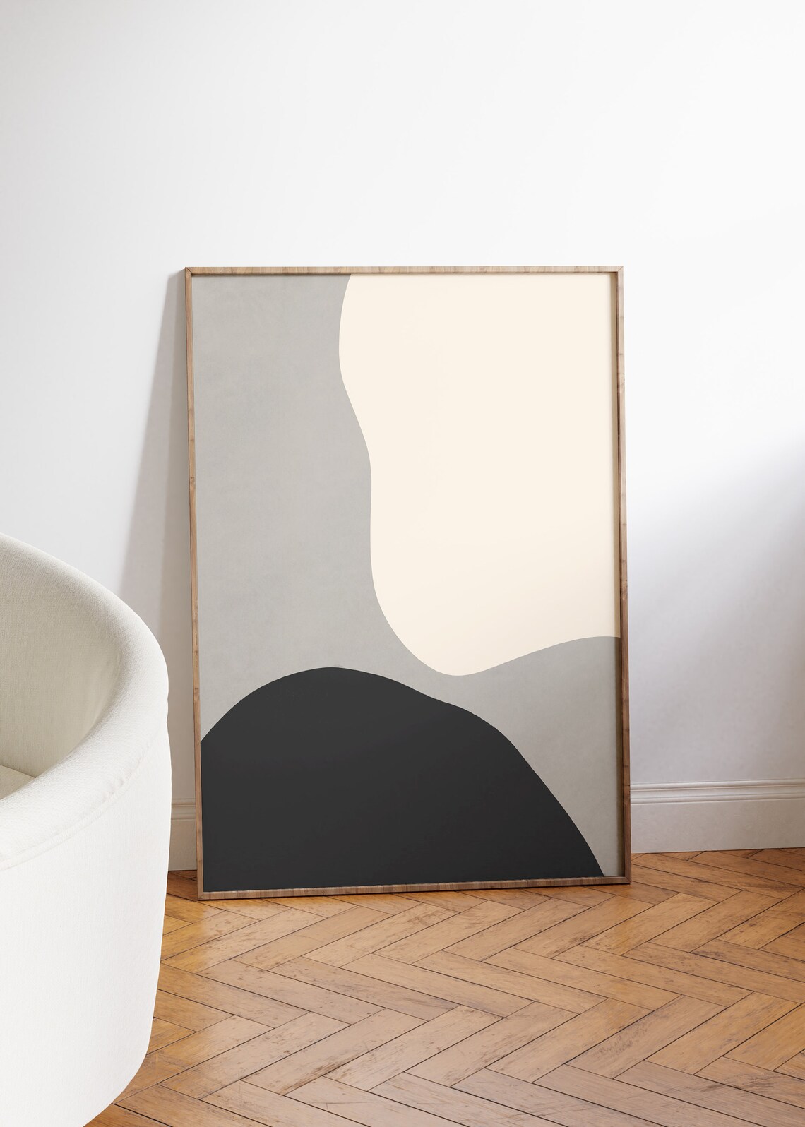 Neutral Toned Minimalistic Wall Art Prints Modern - Etsy