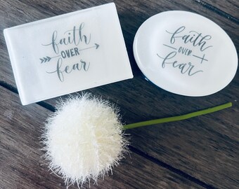 Faith Over Fear Ring - Etsy