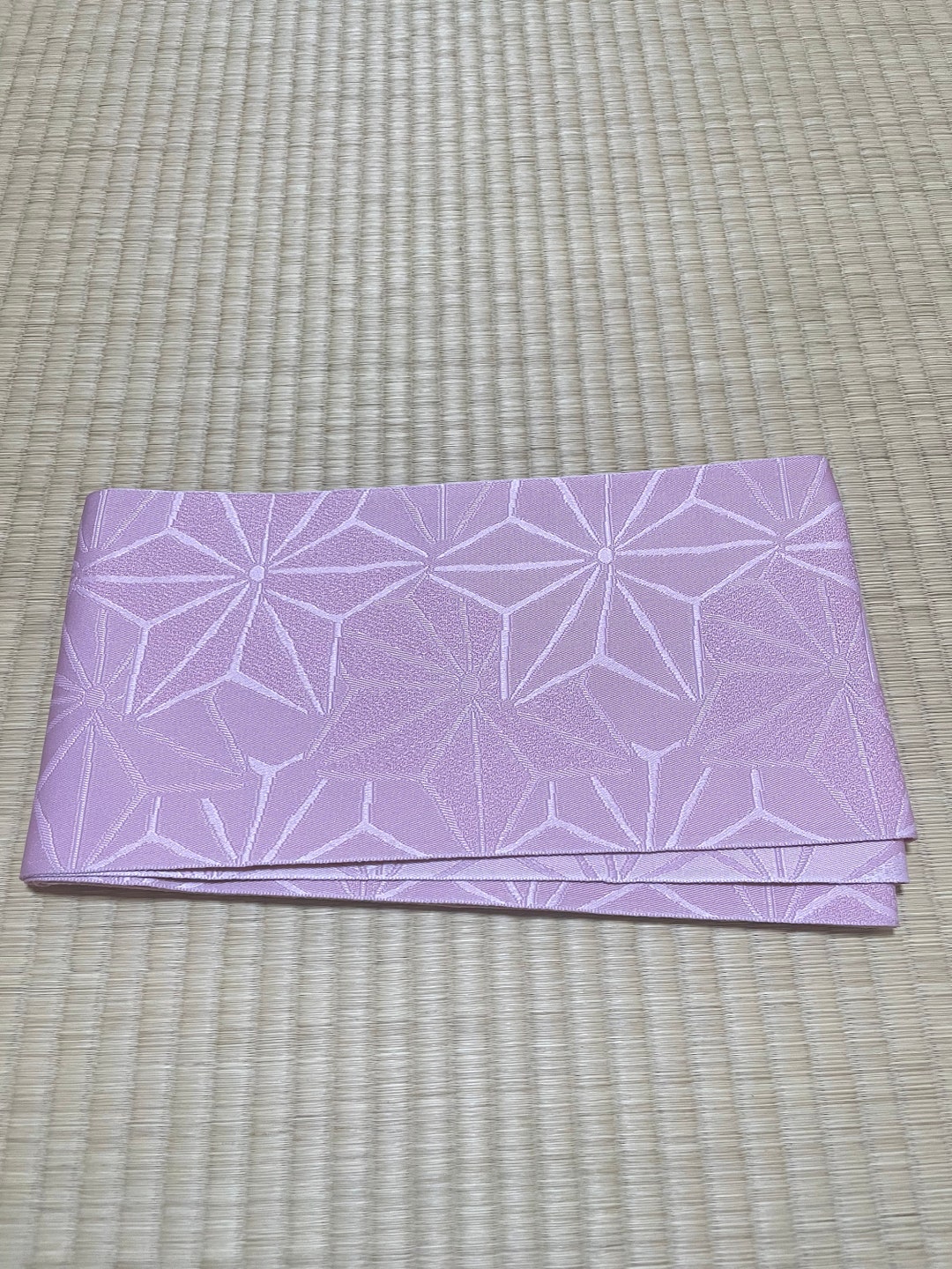 Japanese Traditional Kimono Obi Belt Asanoha Pink and Light Pink - Etsy