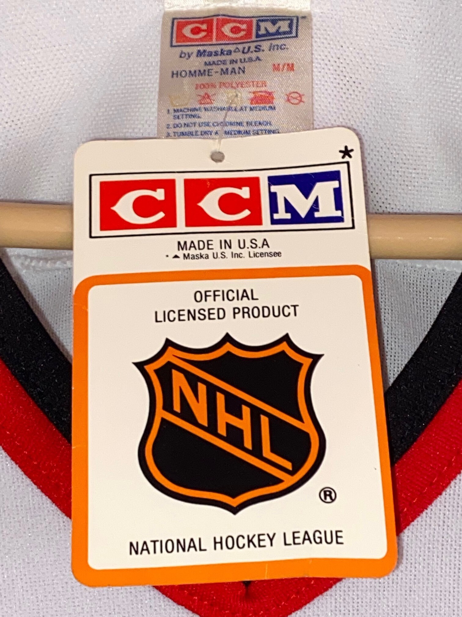 Vintage CHICAGO BLACKHAWKS Replica Jersey NOT a Throwback Remember the ...