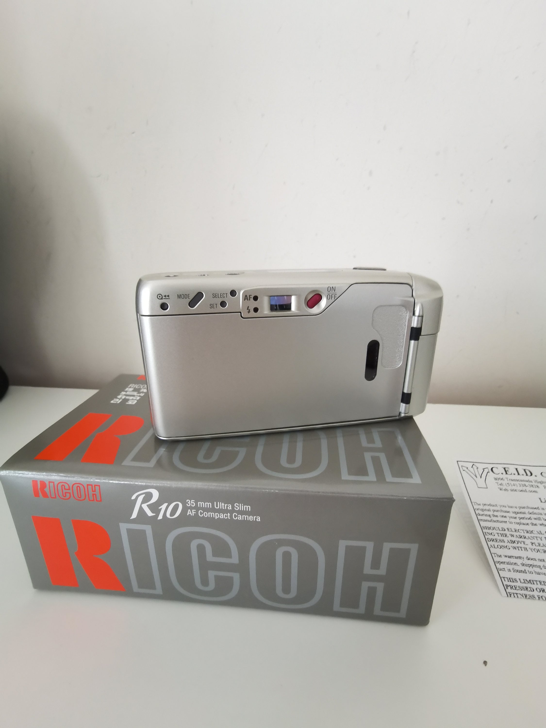 Ricoh R10 35mm Point and Shoot Film Camera - Etsy