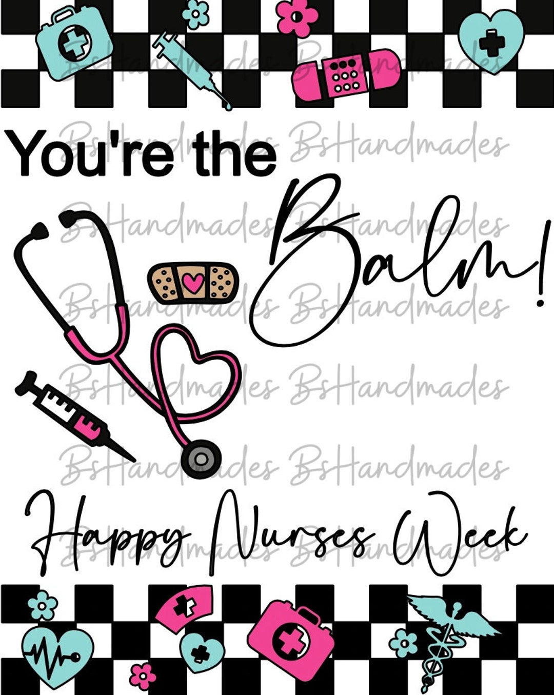 Nurses Week Png/ Chapstick Wrap/nurses Week Diy/you’re the Balm - Etsy