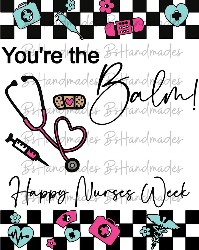 Nurses Week Png/ Chapstick Wrap/nurses Week Diy/you’re the Balm - Etsy