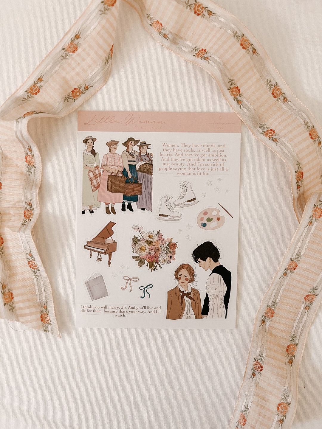Little Women Sticker Sheet - Etsy