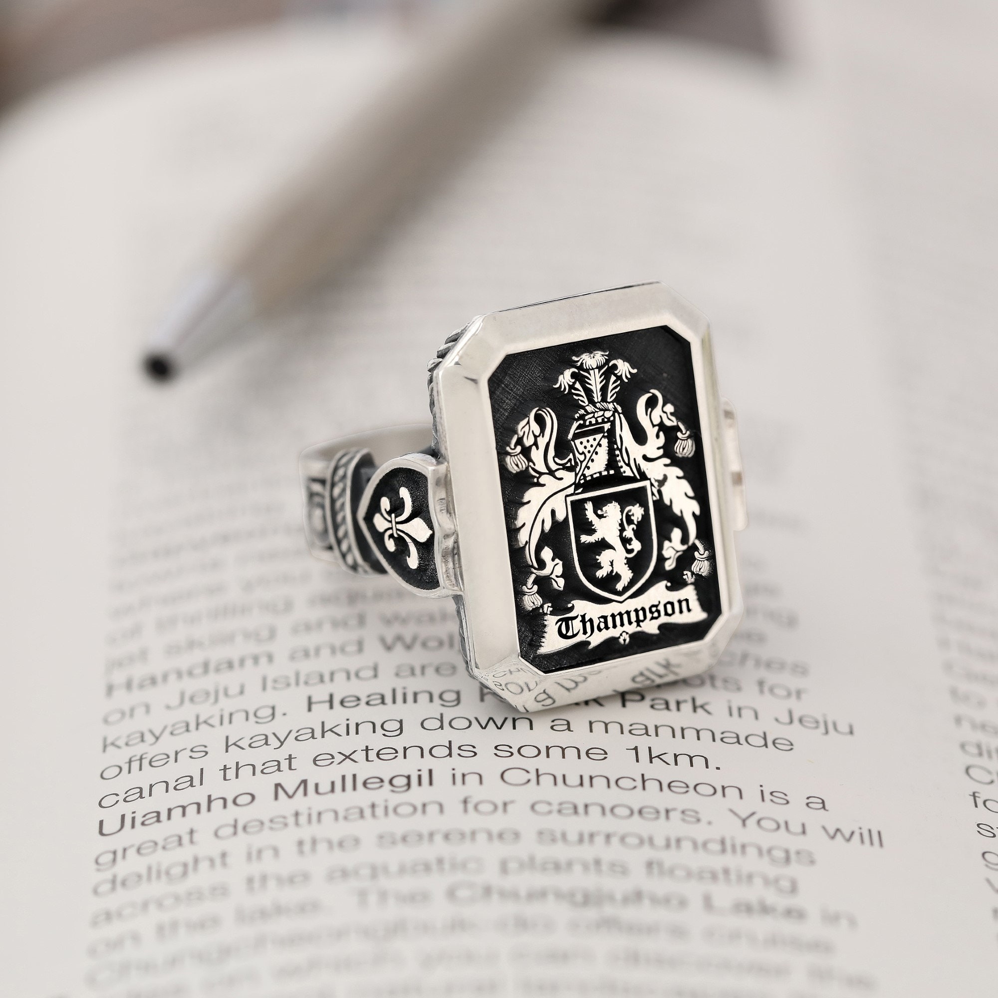 Personalized Engraved Ring, One-of-a-kind Custom Jewelry, Thoughtful ...