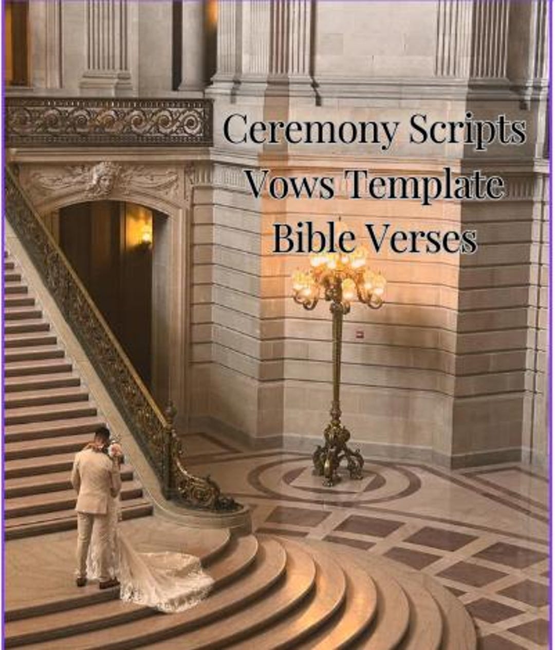 4 Officiant Scripts, PDF Download- Vow Template, Bible Verses Bilingual ...
