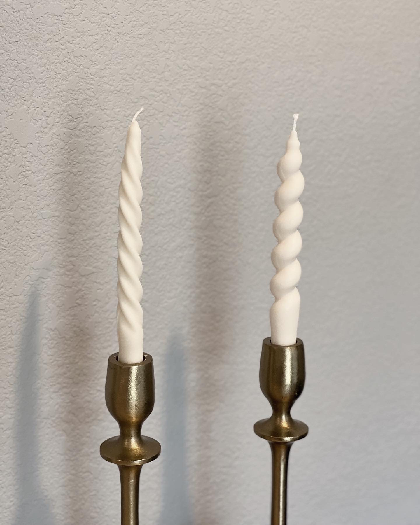Swirl Taper Candle, Twisted Taper Candle, Mother’s Day Gift, Gift for ...