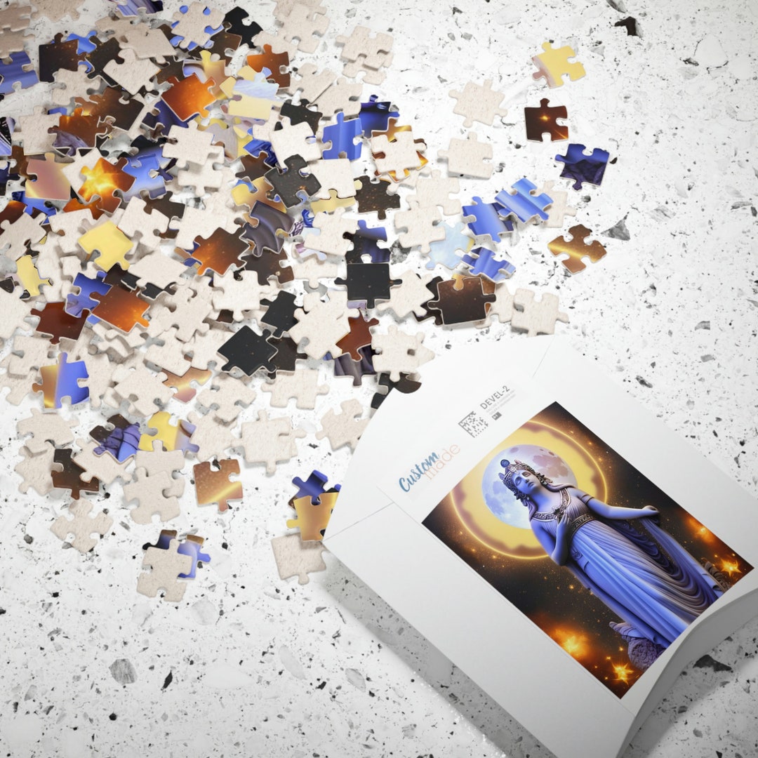 Goddess of the Moon Family Puzzle 1000 Piece Challenge Kids - Etsy