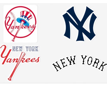 Yankees Laptop Sticker - Etsy