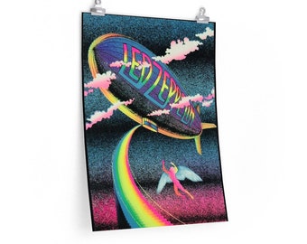 Led Zeppelin Poster | Etsy