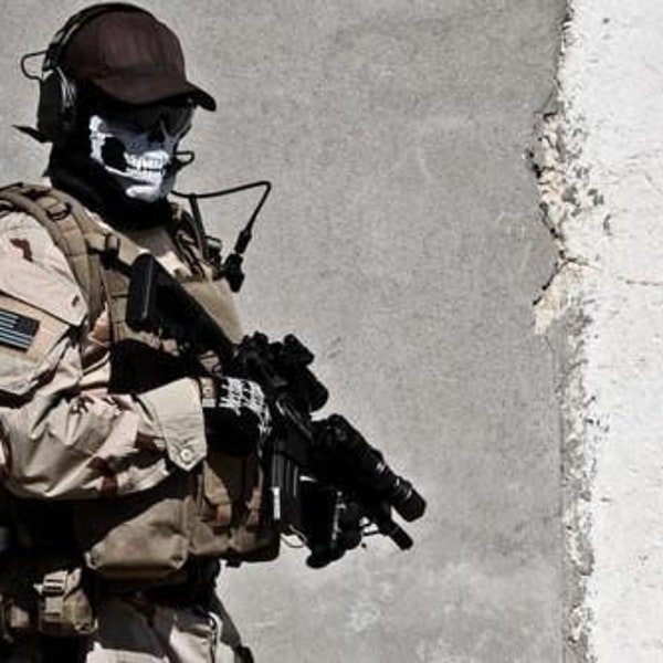 Mw2 2022 Ghost Mask - Etsy