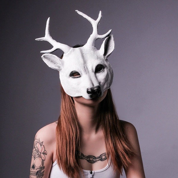 Deer Mask - Etsy
