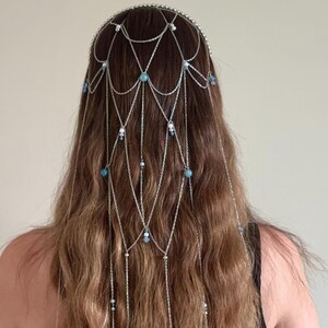 Tassel Rhinestone Headbands for Women Wedding Headpiece | Crystal Veil ...