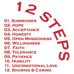 12 Steps SVG PNG, Alcoholics Anonymous Svg, Recovery Svg, Relapse Svg ...