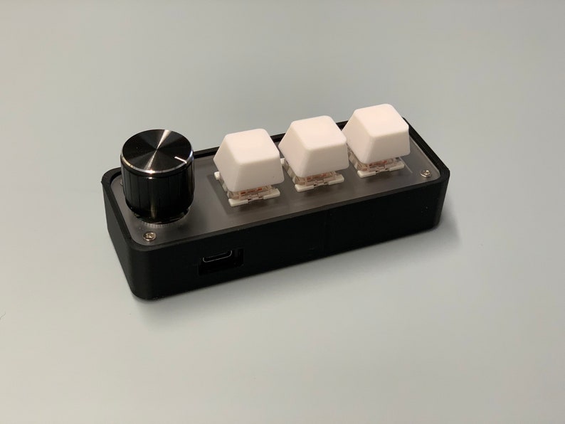 Macropad With Knob | Programmable and Hot-swappable Keys - Etsy