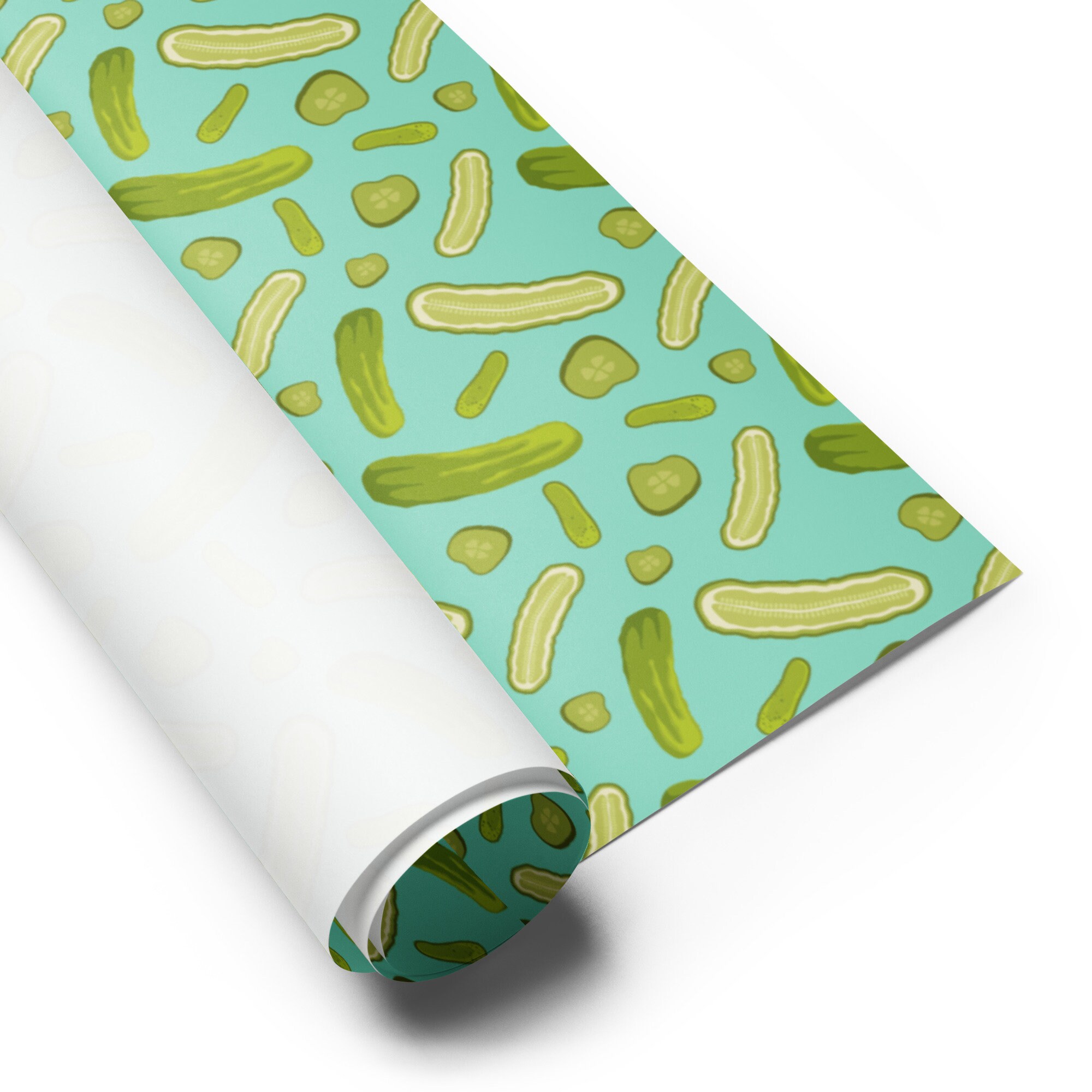 Pickle Lover Wrapping Paper Sheets - Etsy