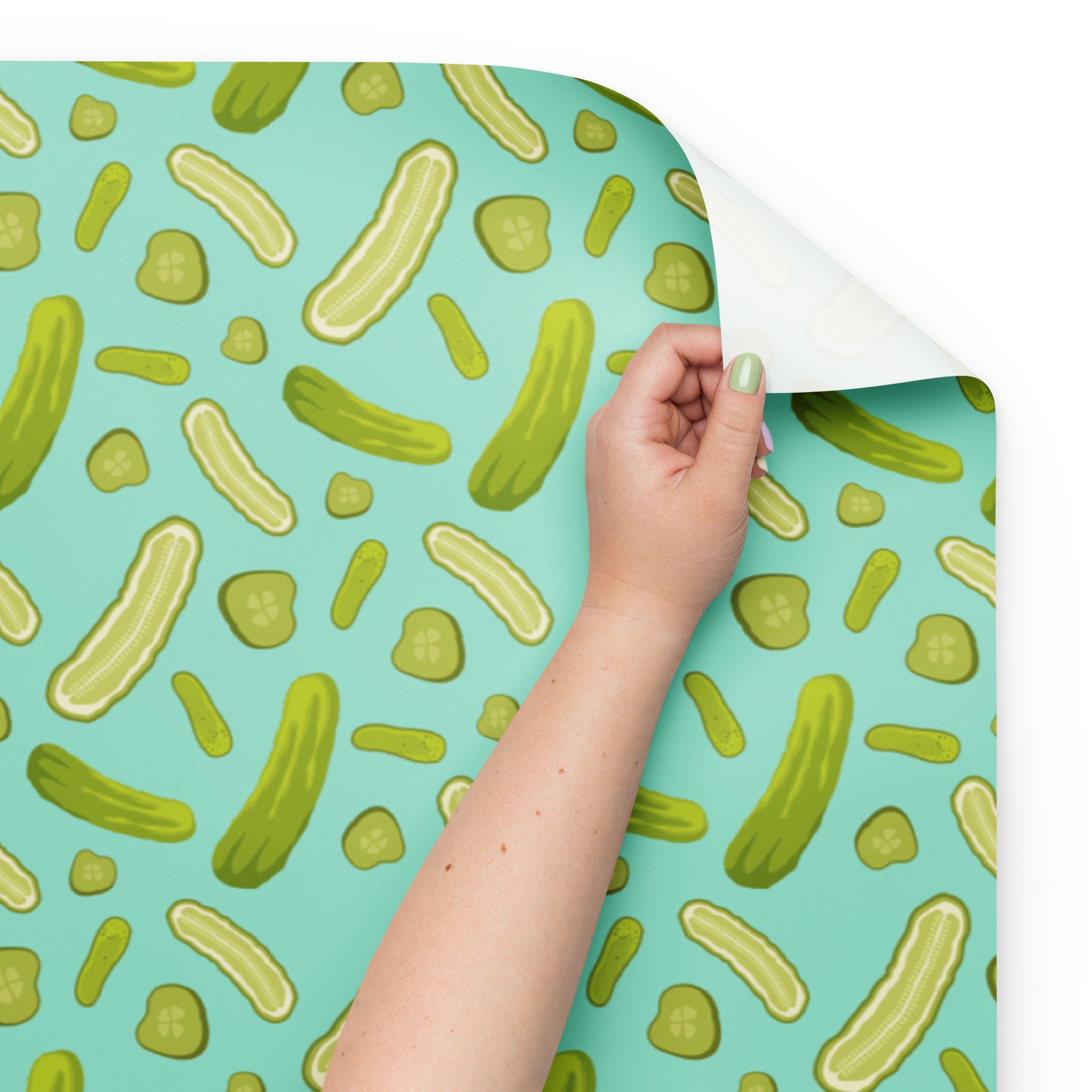 Pickle Lover Wrapping Paper Sheets - Etsy