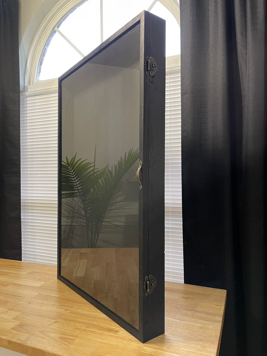 Custom Shadow Box With Lid 24x36x2 Double Latch Black CUSTOM SIZES ...