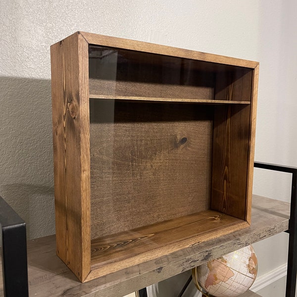 Shelf With Shadow Box - Etsy