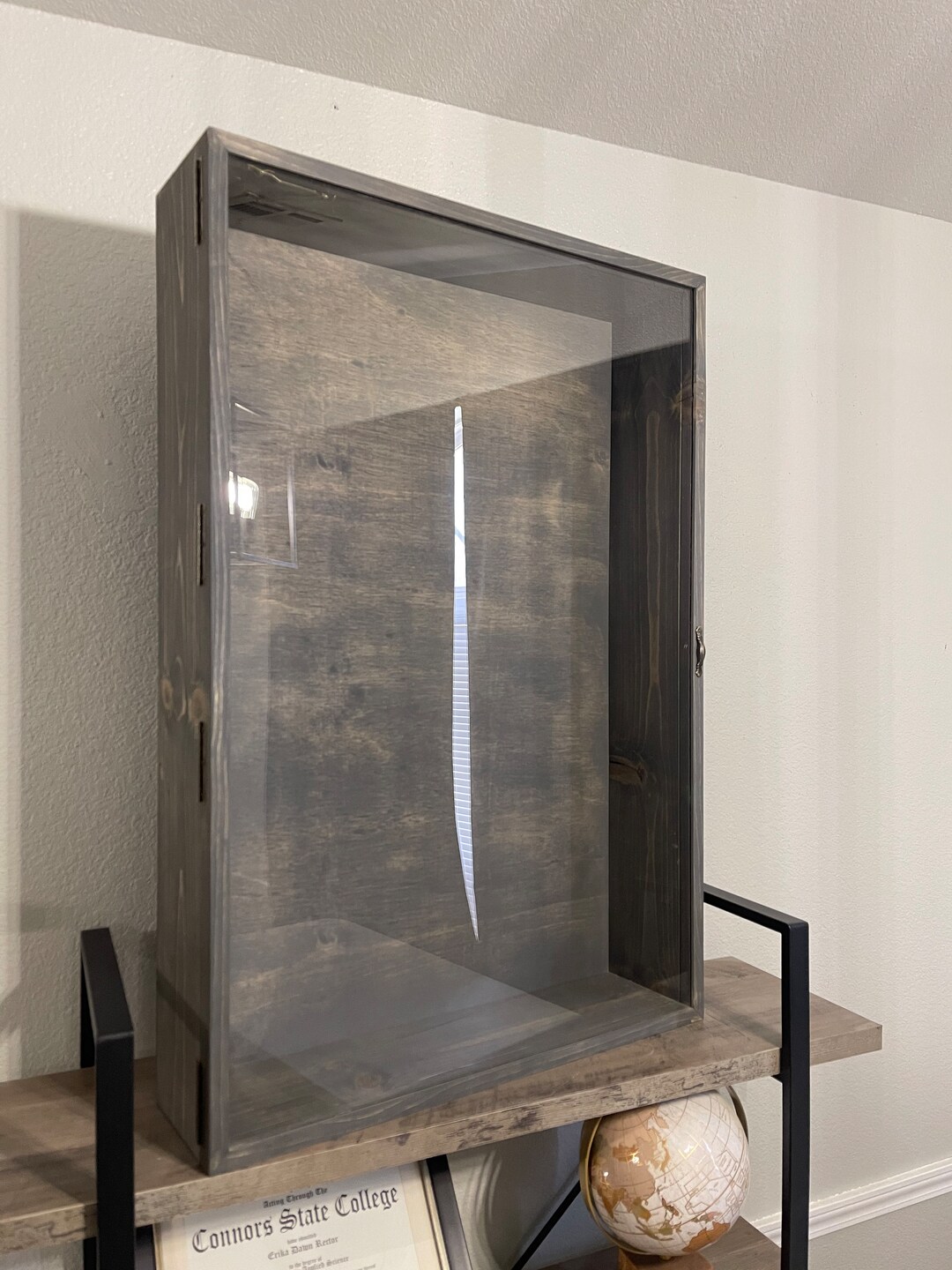 Shadow Box Rustic Barn Wood 24x36x6 Rustic Gray With Wood - Etsy