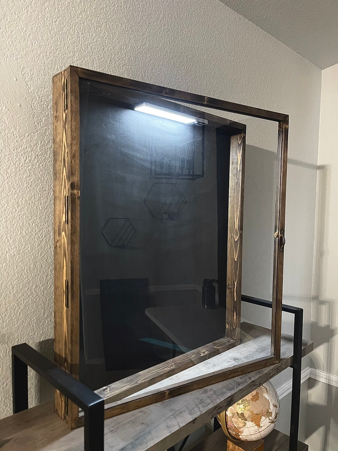 Shadow Box 24x30x2 With Foam Backing and Light Jacobean Custom Sizes ...