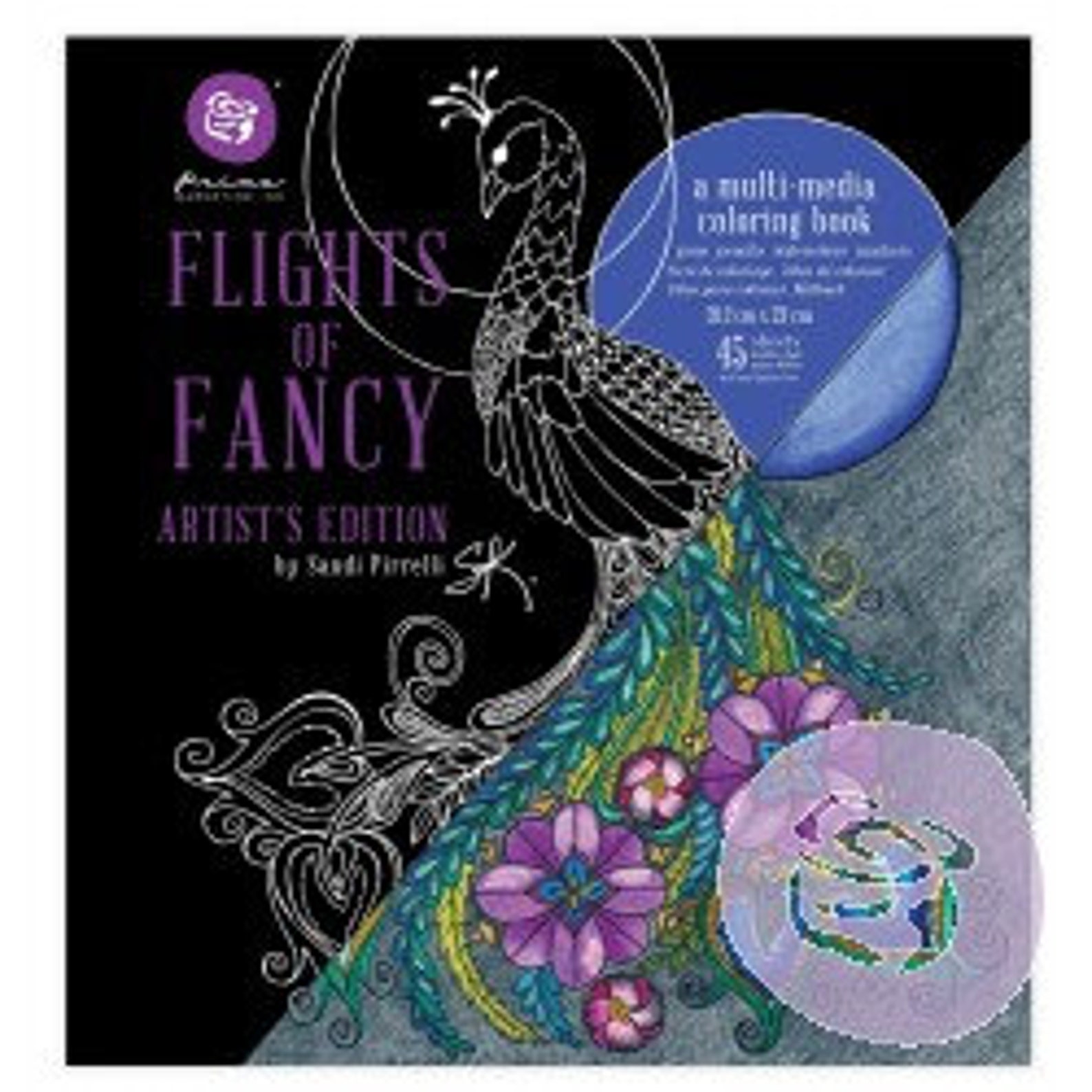 Prima Sandi Pirrelli Coloring Book Flights of Fancy - Etsy