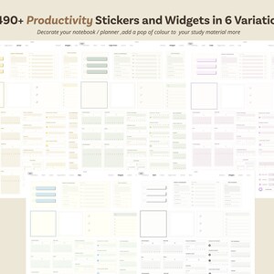 Everyday Essential Stickers Productivity Stickers - Etsy