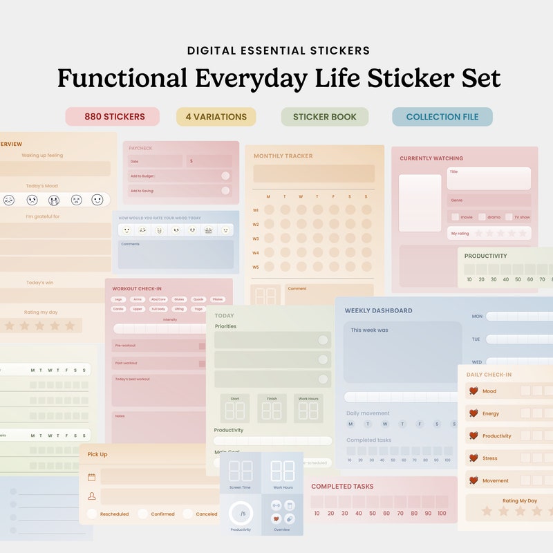 Cute Planner Stickers - Etsy