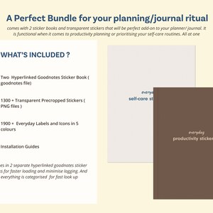 Everyday Essential Stickers Productivity Stickers - Etsy