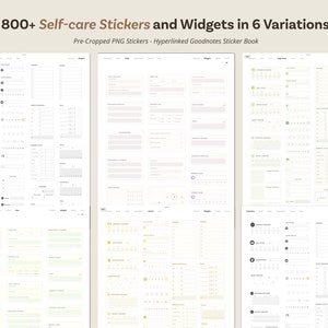 Everyday Essential Stickers Productivity Stickers - Etsy