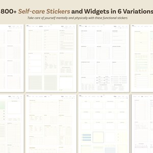 Everyday Essential Stickers Productivity Stickers - Etsy