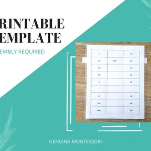 Montessori Past Tense Verb Conjugation Packets Printable Template ...