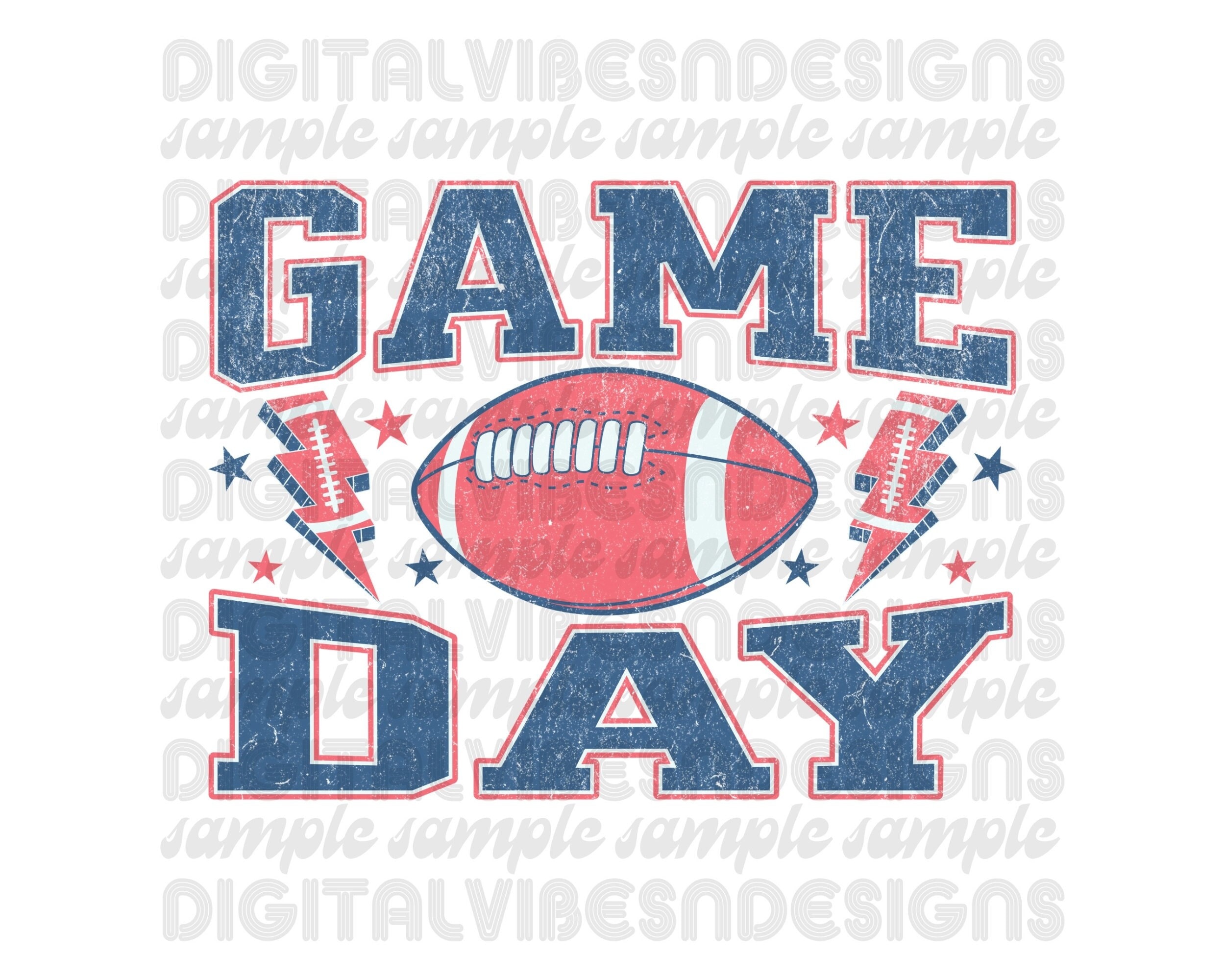 Game Day Png | Retro Varsity Game Day | American Football Png | Game ...