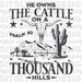 He Owns the Cattle on A Thousand Hills Png | Psalm 50 | Faith Png ...