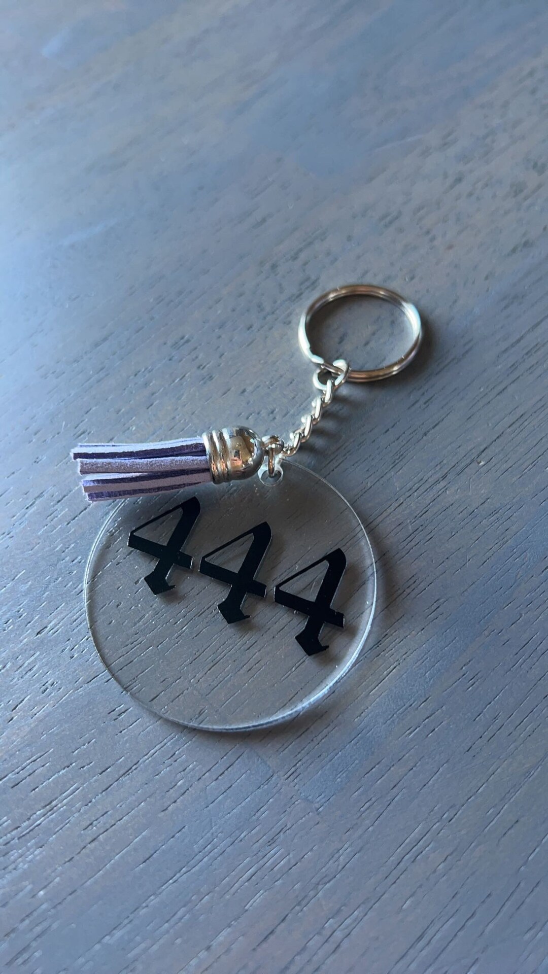 Angel Number Keychain - Etsy