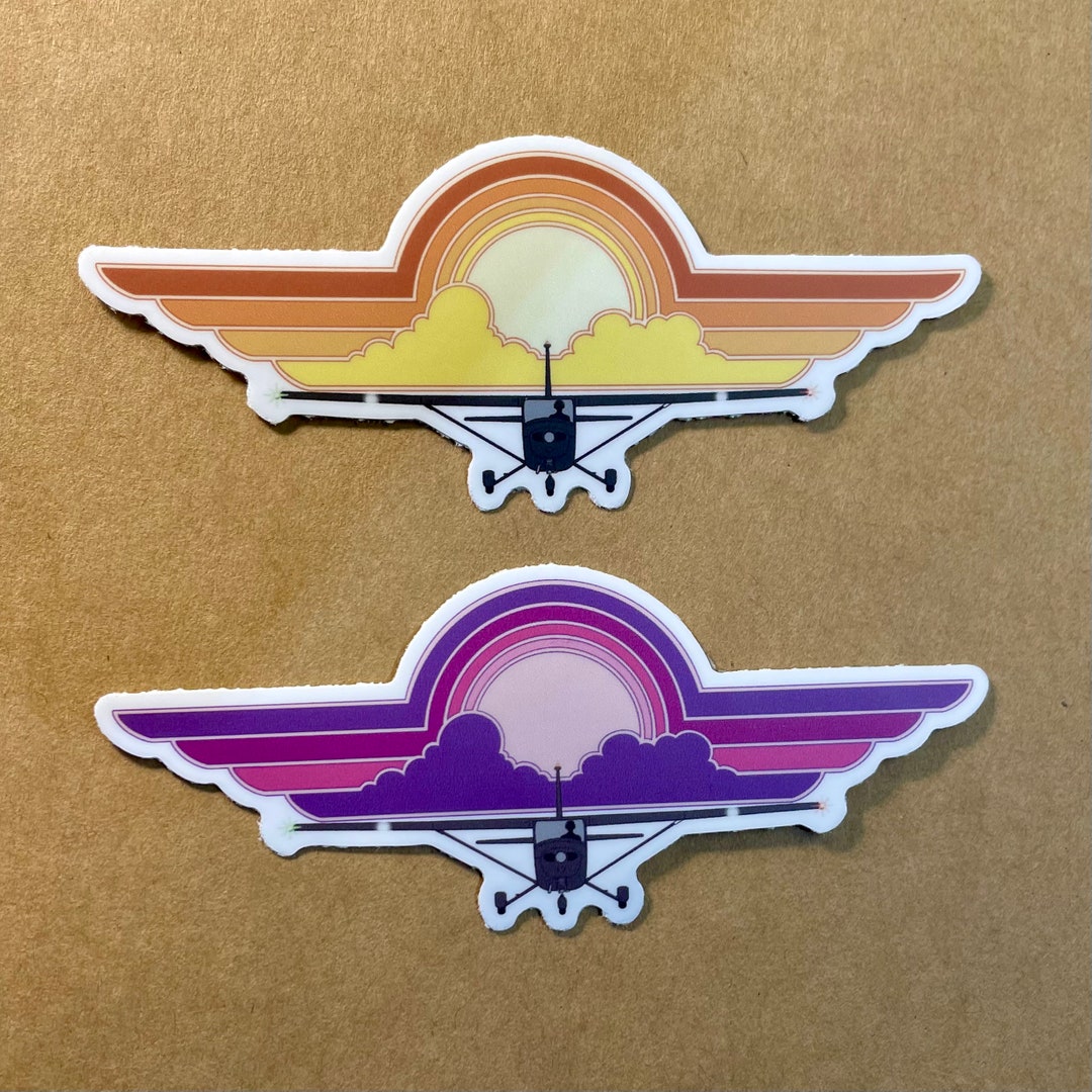 Cessna 172 Sticker Aviation Sticker for Pilot General Aviation Gift for ...