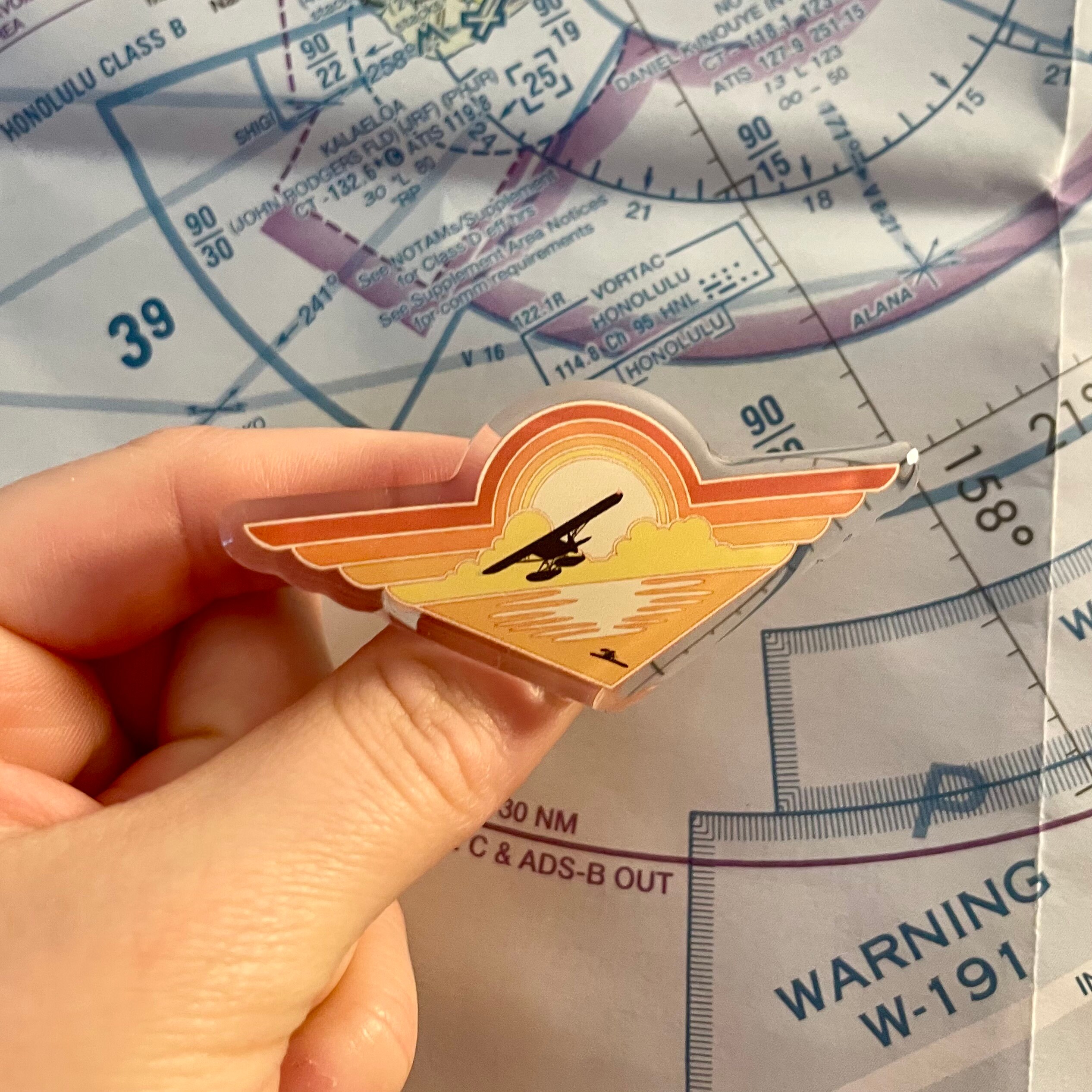 Aviation Pin-seaplane Design Pilot Wings Pin Gift for Aviation Lover - Etsy