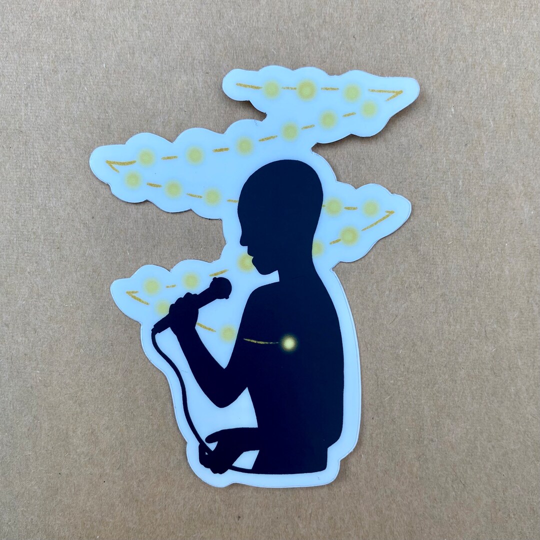 Musician Stickers-singer Sticker Vocal Coach Gift Concert Silhouette ...