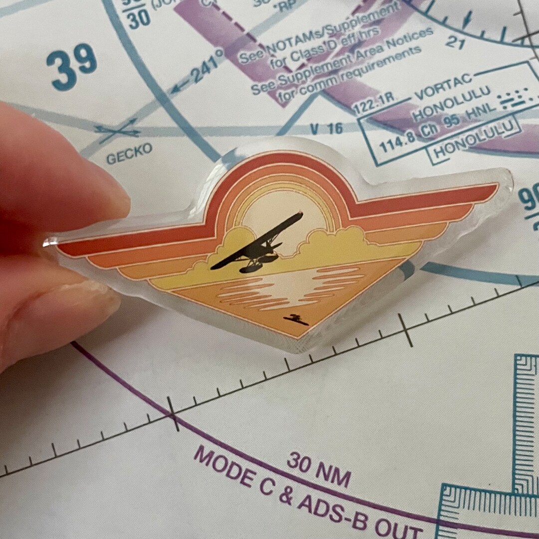 Aviation Pin-seaplane Design Pilot Wings Pin Gift for Aviation Lover - Etsy