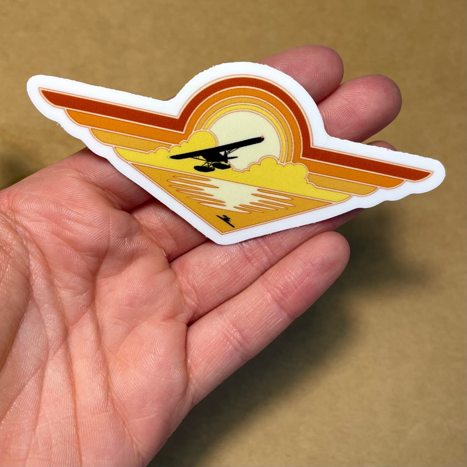 Seaplane Stickers Aviation Gift for Pilots Float Plane Sticker - Etsy