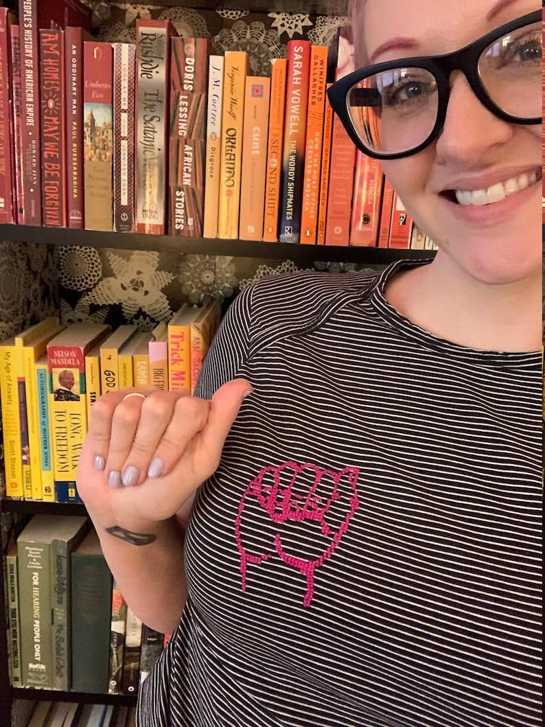 Letter A in American Sign Language ASL Cross Stitch - Etsy