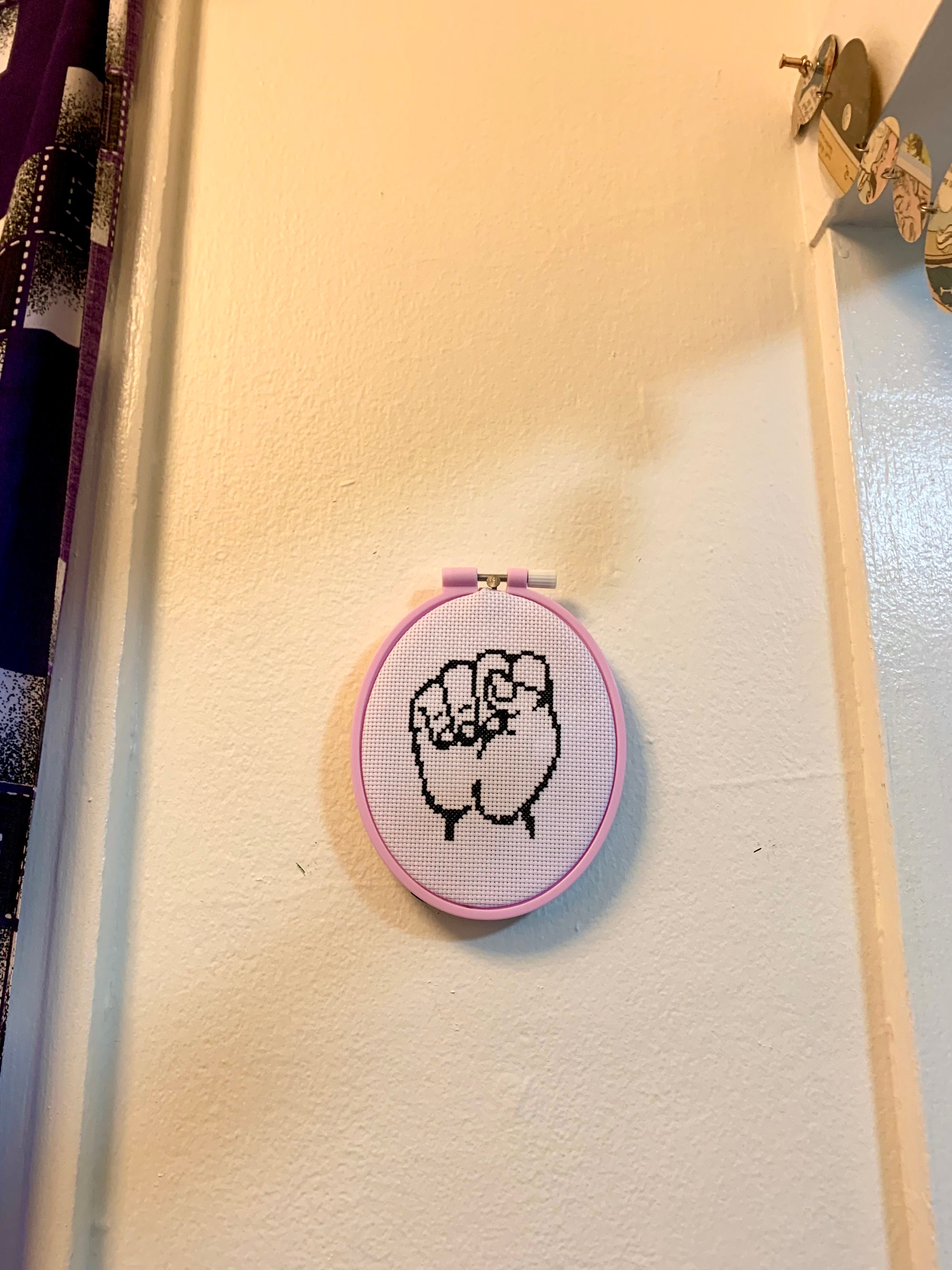 Letter S in American Sign Language (ASL) - Cross Stitch Pattern - PDF ...