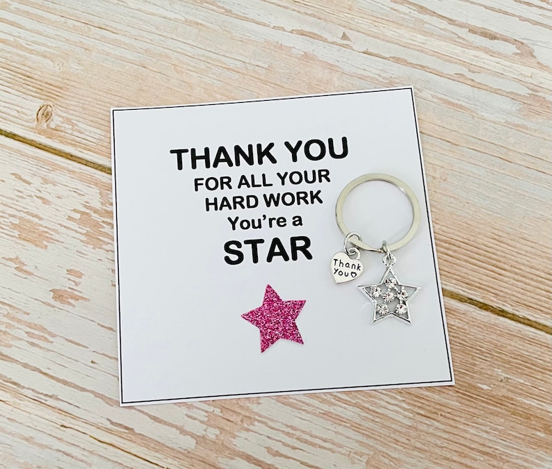 Employee Appreciation Thank You Gifts - YOU ARE A STAR Team, Colleagues ...