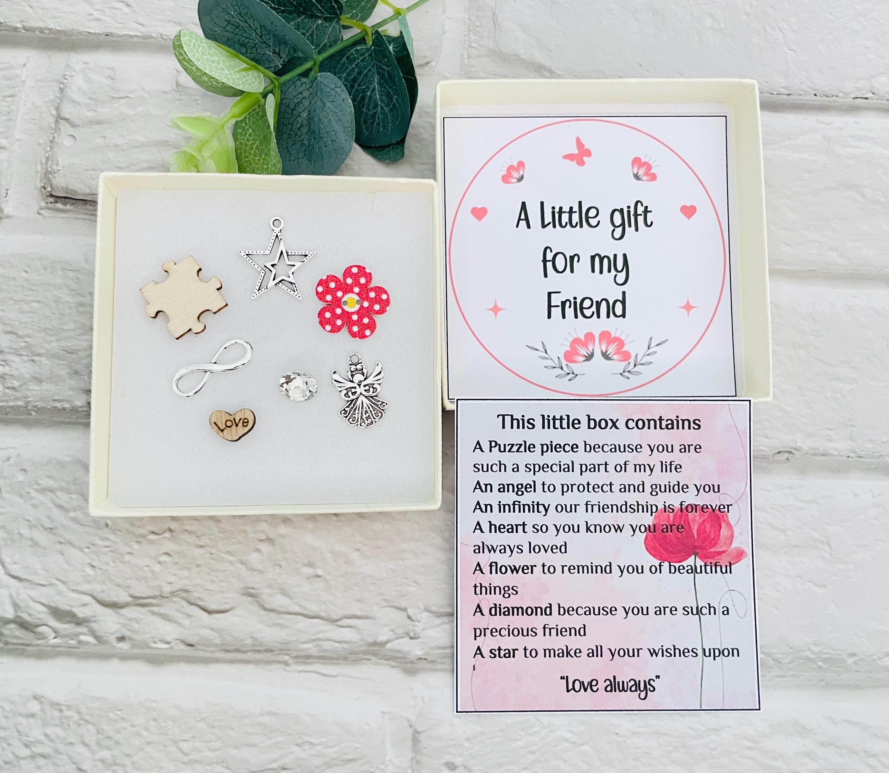 Friendship Gift, Gift for Friend, Long Distance, Missing You, A Little ...