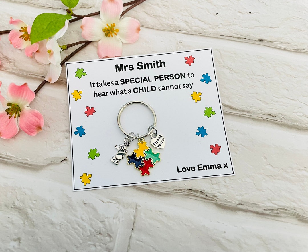 Gift for Teacher,teacher Gifts, Autism Awareness, Thank You Teacher ...