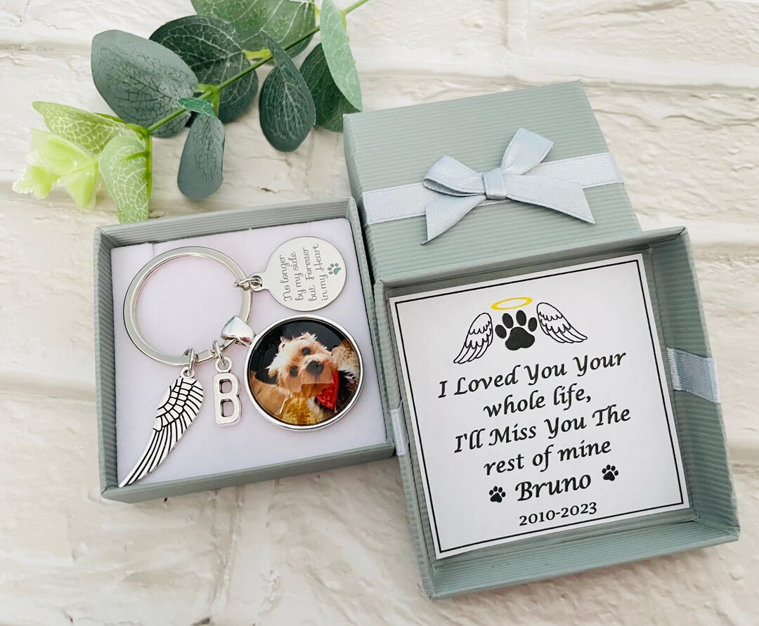 Personalized Dog Photo Keyring ,personalized Pet Memorial Photo Gift ...