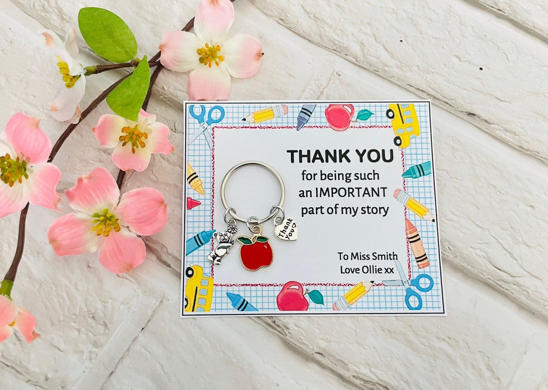 Gift for Teacher, Teacher Gifts, Thank You for Being Part of My Story ...