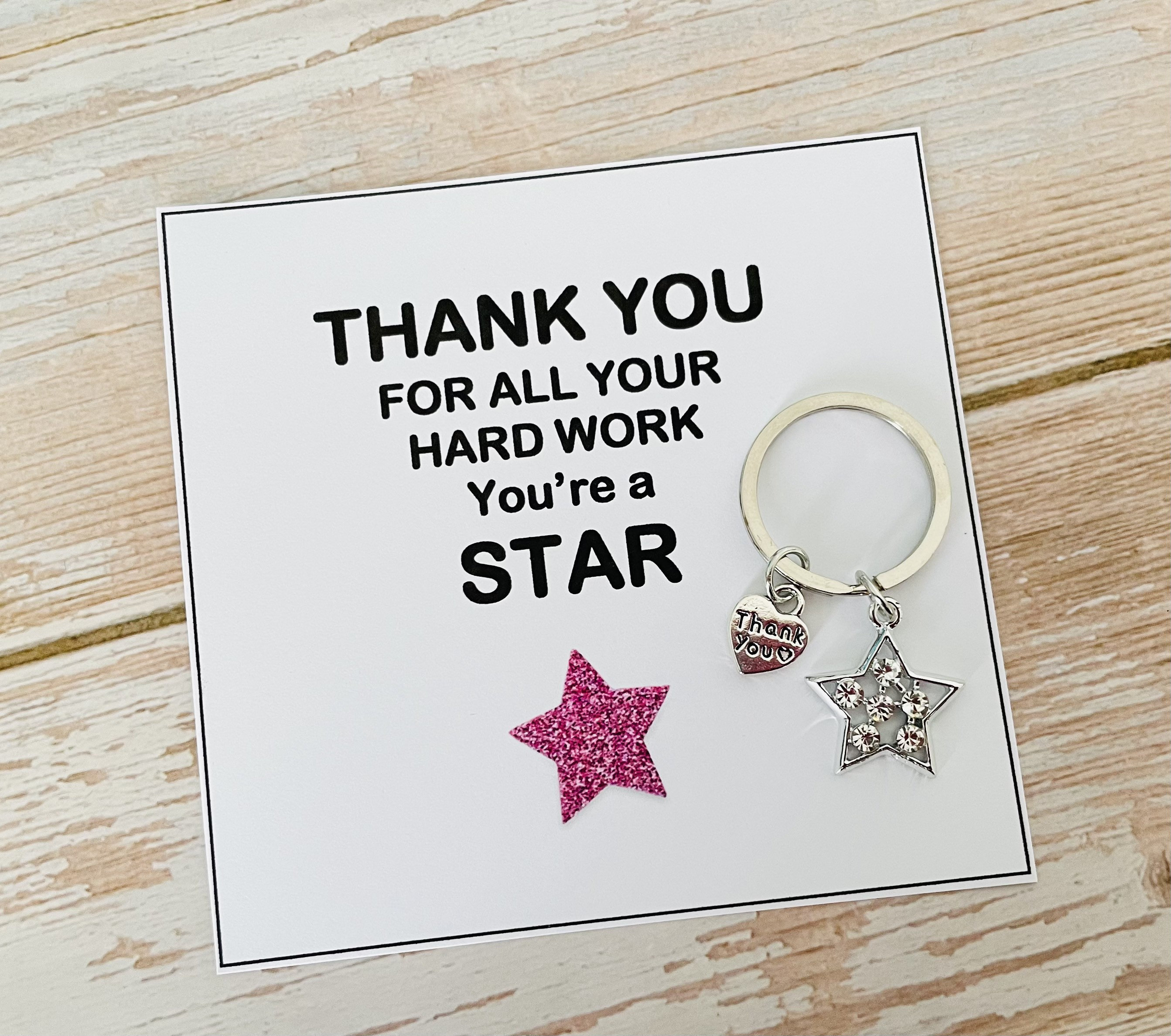 Employee Appreciation Thank You Gifts YOU ARE A STAR Team - Etsy UK